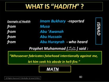 Classification of Hadith – Definition, Components & Categories - Online ...